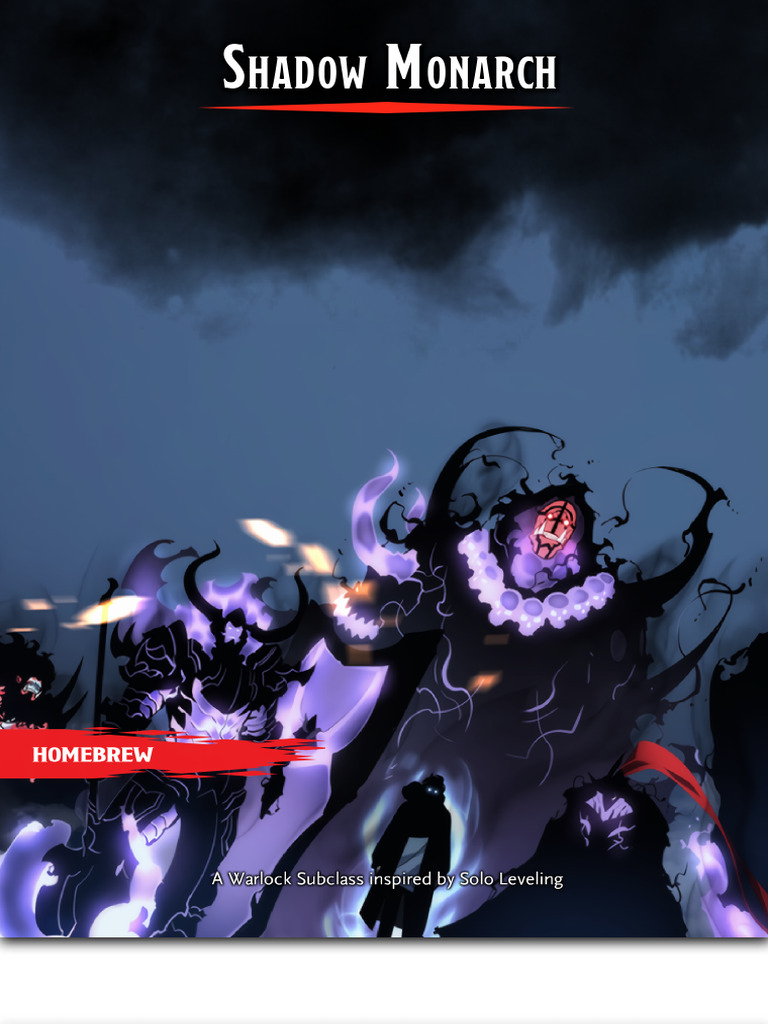 Pact of the Shadow Monarch _ GM Binder | PDF