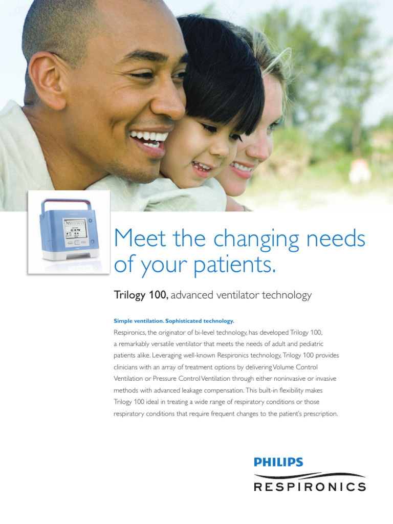 3234-33467-Philips Respironics -Trilogy 100 | PDF | Breathing ...