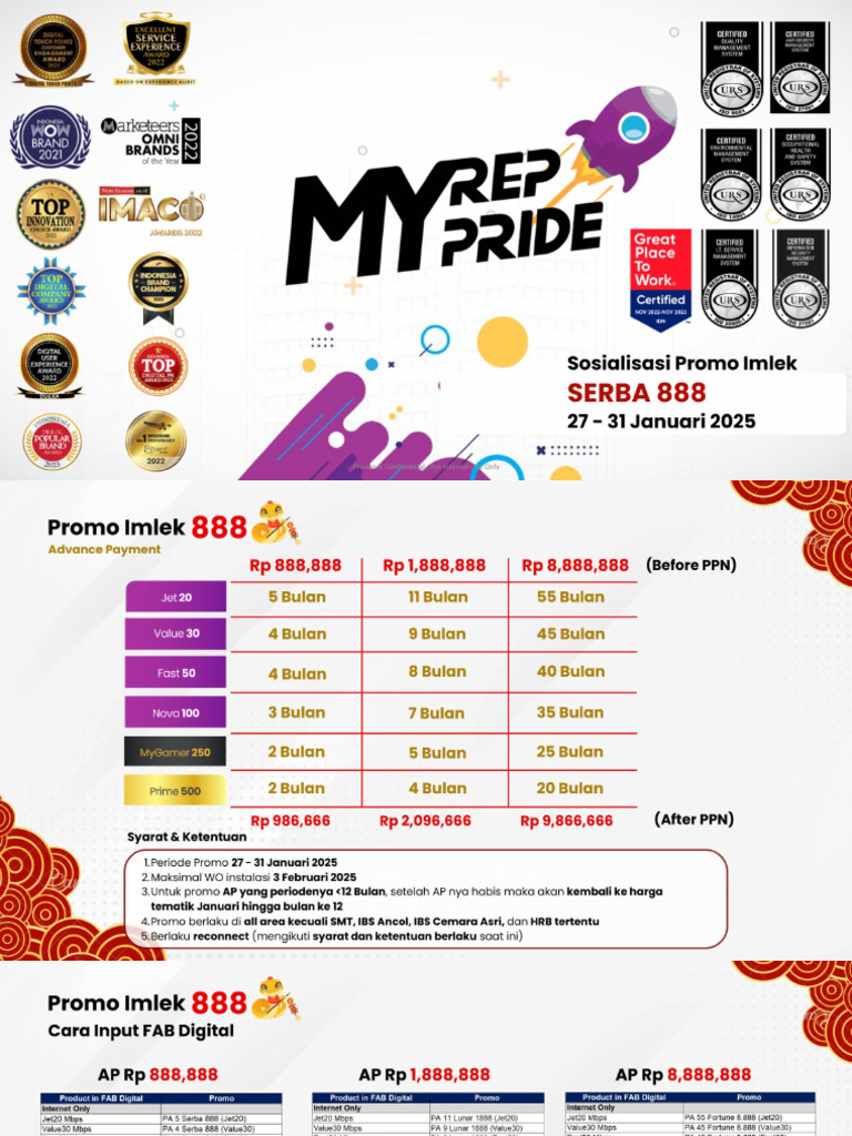 Promo Imlek SERBA 888 (27 - 31 Januari 2025) | PDF