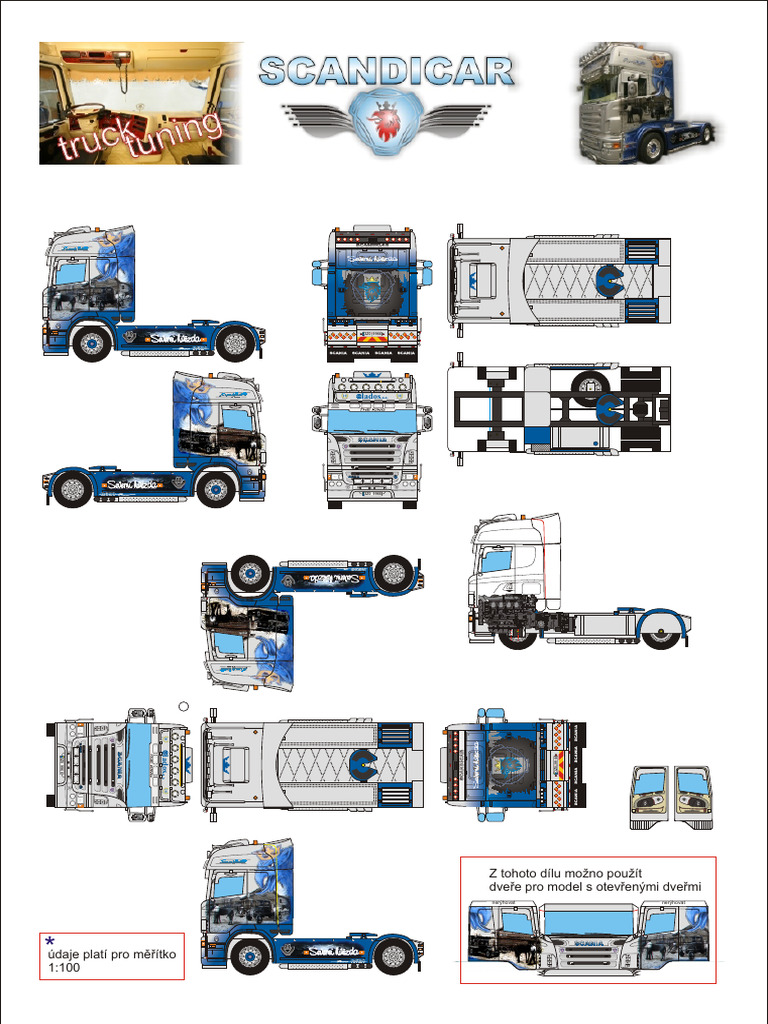MR24 Scania R620 V8 Severni-Hvezda | PDF
