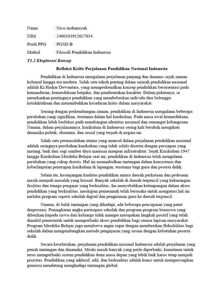 T1.2 Eksplorasi Konsep | PDF