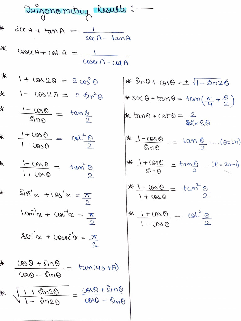 Final Integration Revision - 1 | PDF | Mathematical Analysis | Calculus