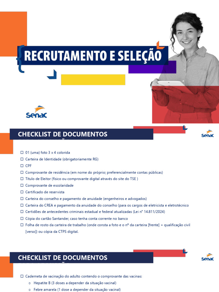 Checklist_documentos_admissão | PDF