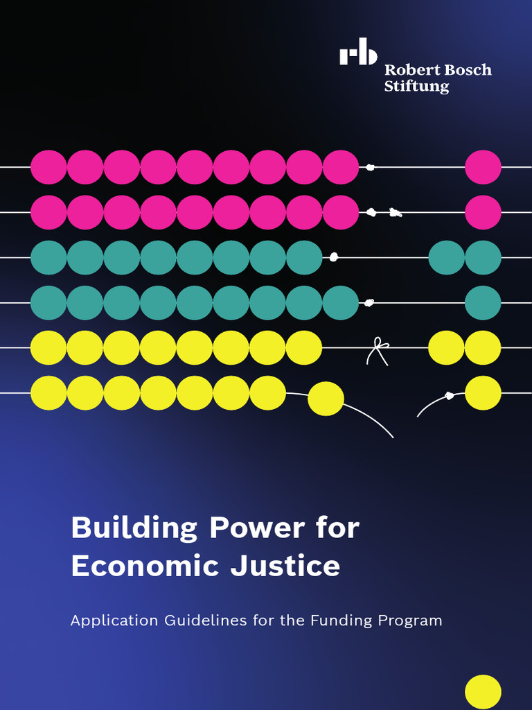 Economic Justice Funding Application Guide | PDF | Intersectionality ...