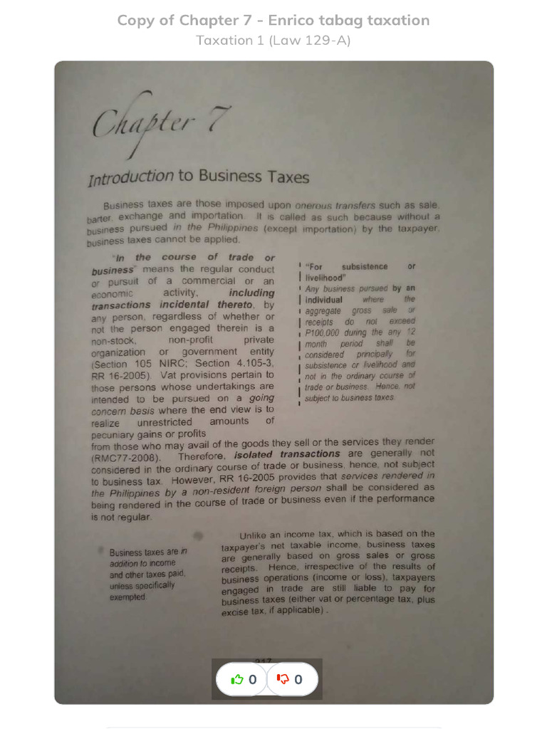 Chapter 7 Intro To BT | PDF