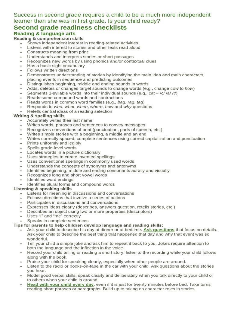 Grade 2 Skills | PDF | Mathematics | Word