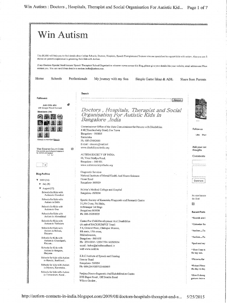 Austism | PDF