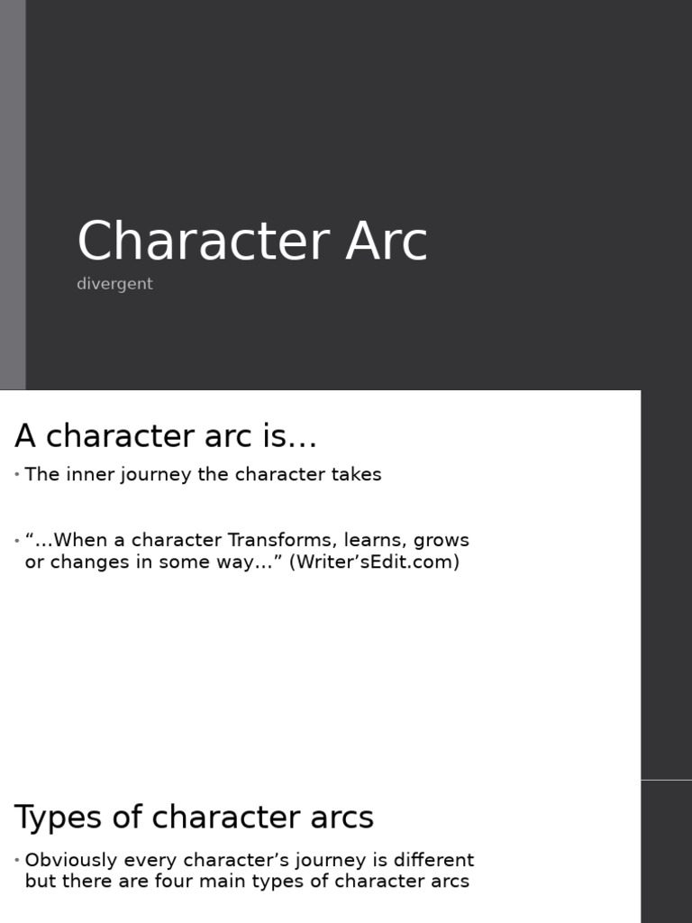 Divergent Character Arc | PDF