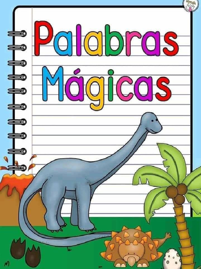 Palabras Magicas Dinosaurios | PDF