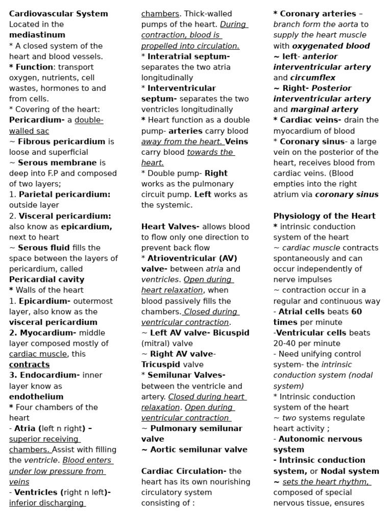 anaphy Heart | PDF | Heart | Coronary Circulation