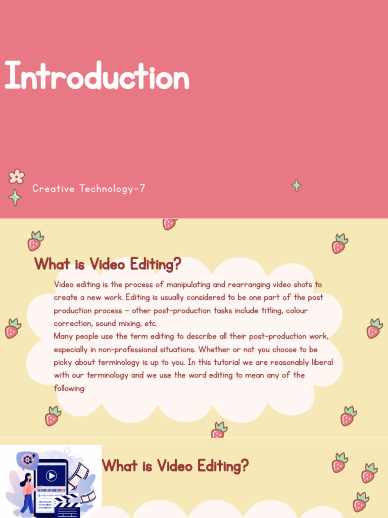 intro ict 7 - Copy | PDF | Video | Editing