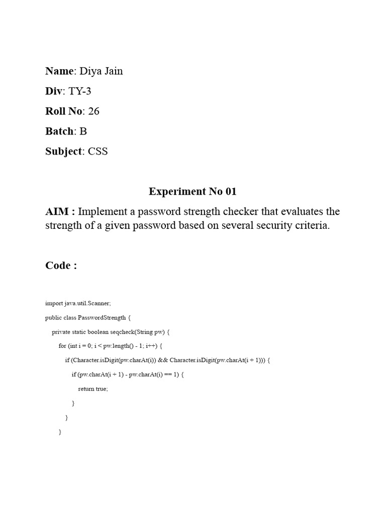 Css Expt 01 Ty3-26.PDF | PDF | Computer Programming | Software Engineering