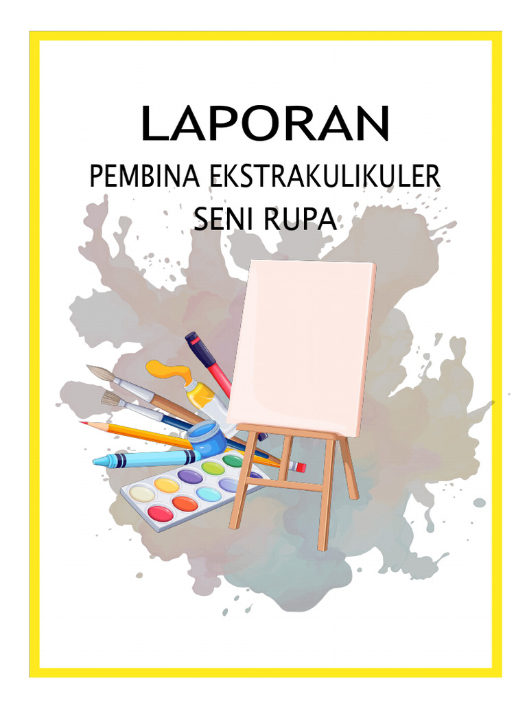 Laporan Ekskul Seni Rupa | PDF
