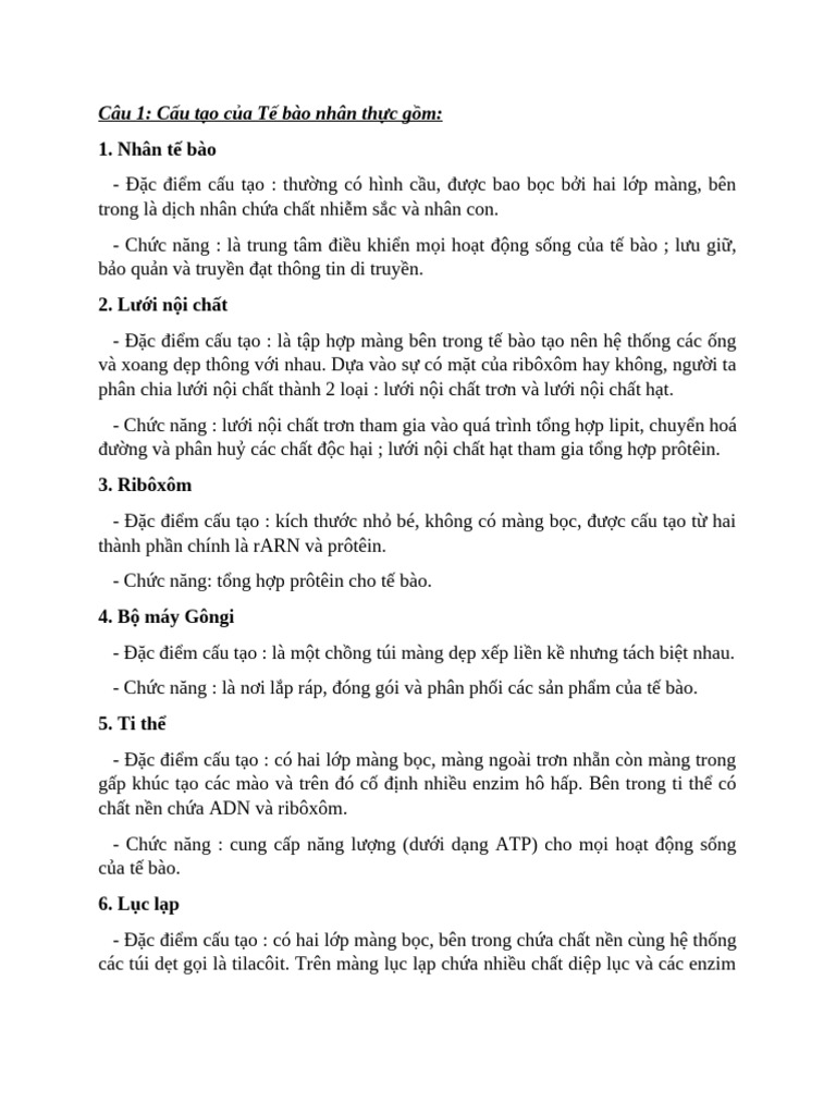 ĐC SINH CKI I L P 9 | PDF