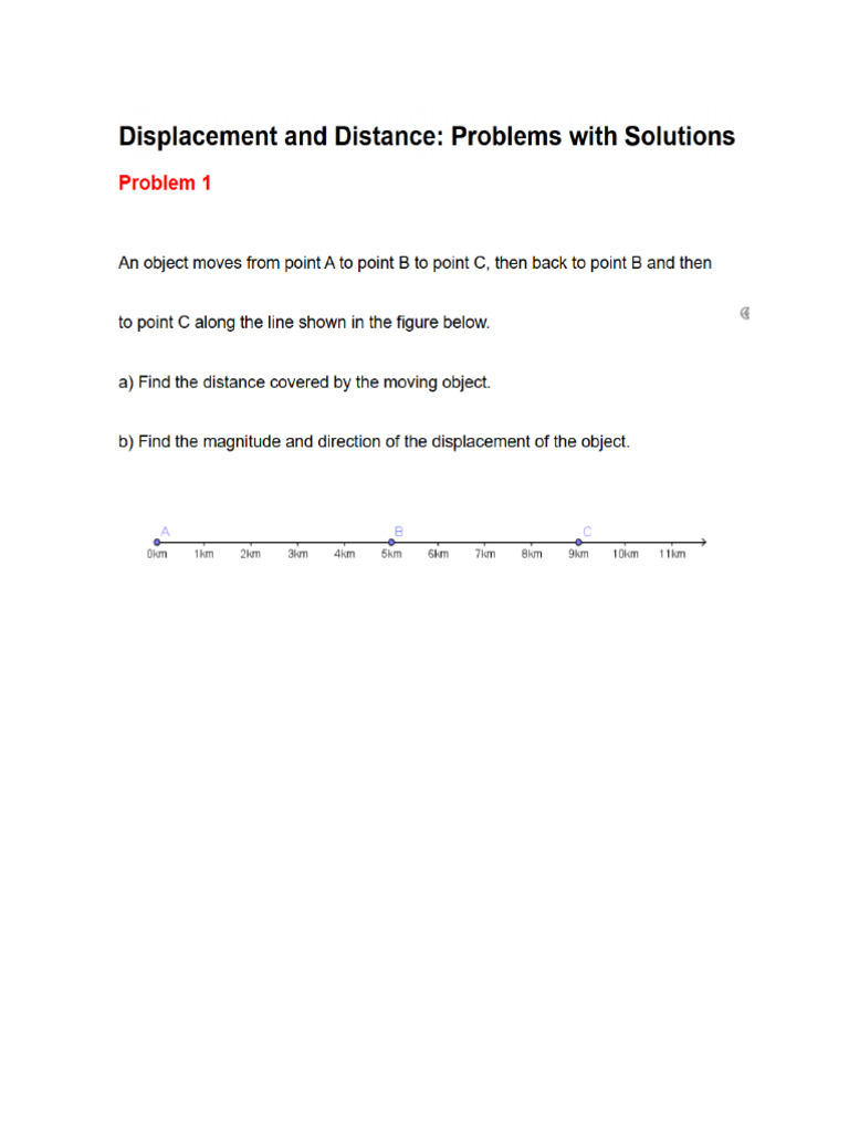Displacement Problem | PDF