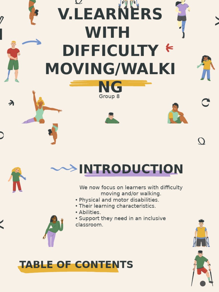 Learners With Difficulty Moving | PDF | Cerebral Palsy | Cognition