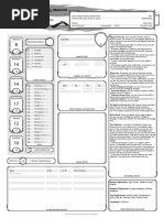 Steel Defender - DND - 5E - CharacterSheet | PDF | Entertainment ...