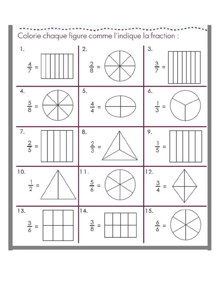 Tarea de Fracciones | PDF