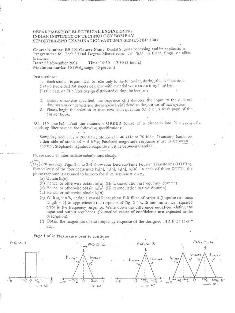 DSP Papers | PDF