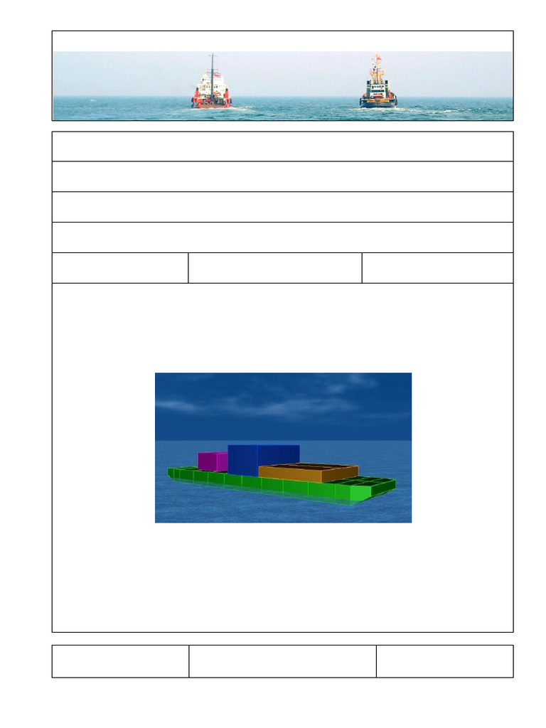 098500.SP003.Bollard Pull Model - Specification.R0 | PDF | Tugboat | Barge