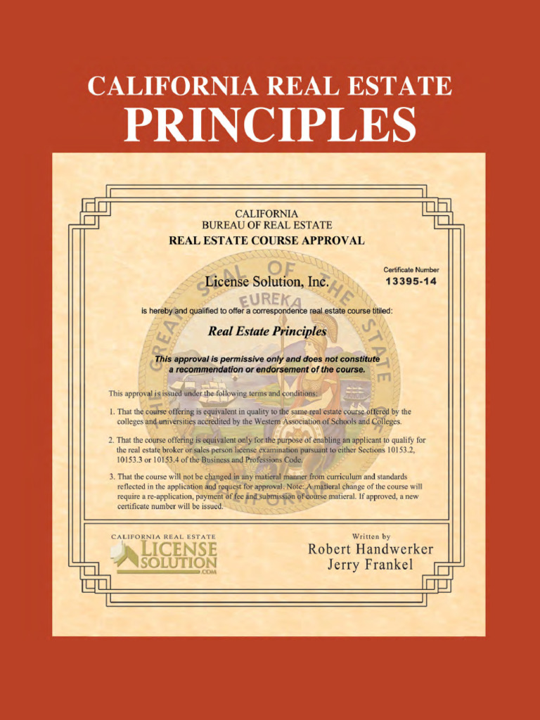 Principles Ls | PDF | Property | California