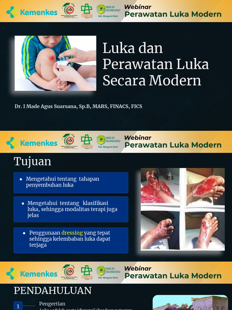 Perawatan Luka Modern dan Penyembuhan Optimal | PDF