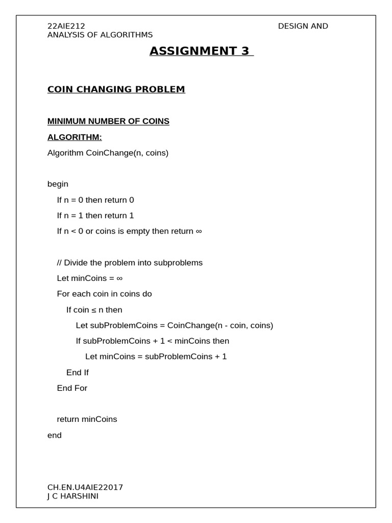 Assignment 2 - CH - EN.U4AIE22017 | PDF