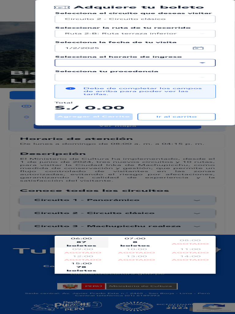 Llaqta Machupicchu Tu Boleto | PDF
