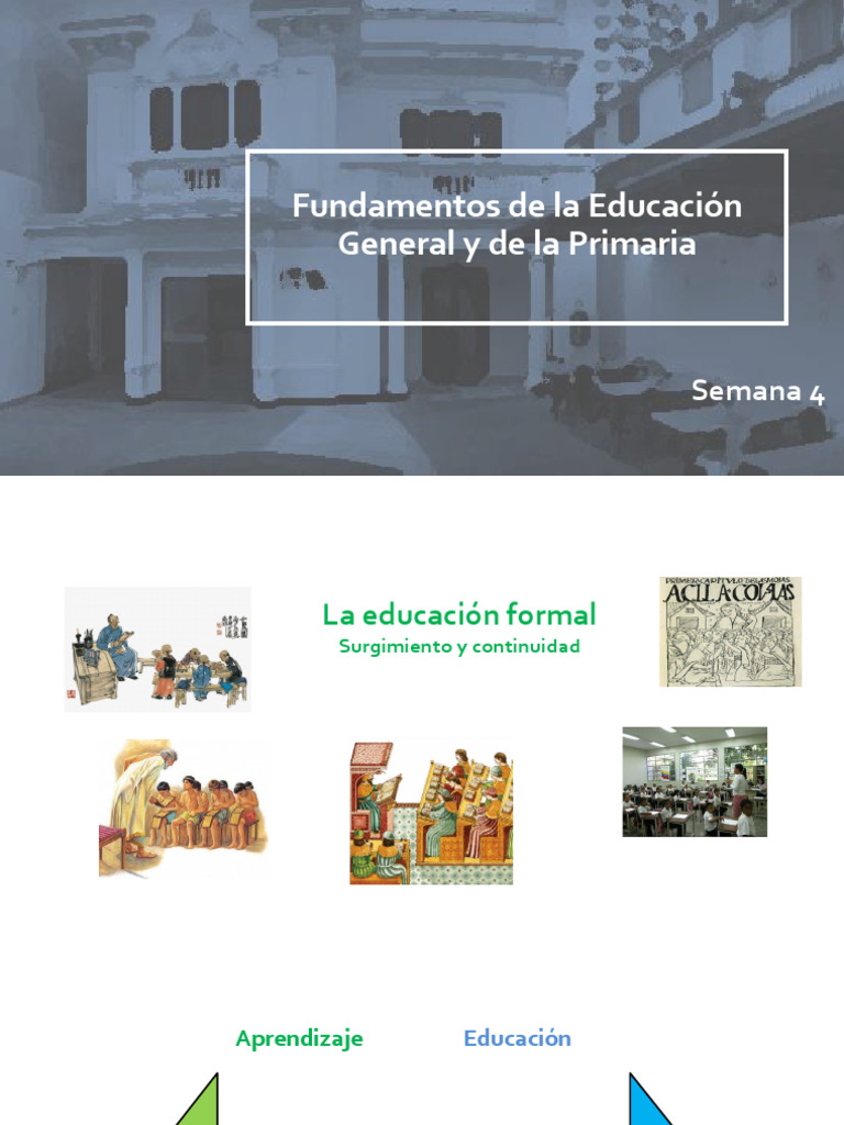 Presentación de Las Semana 3a | PDF | Pedagogía | Enseñando