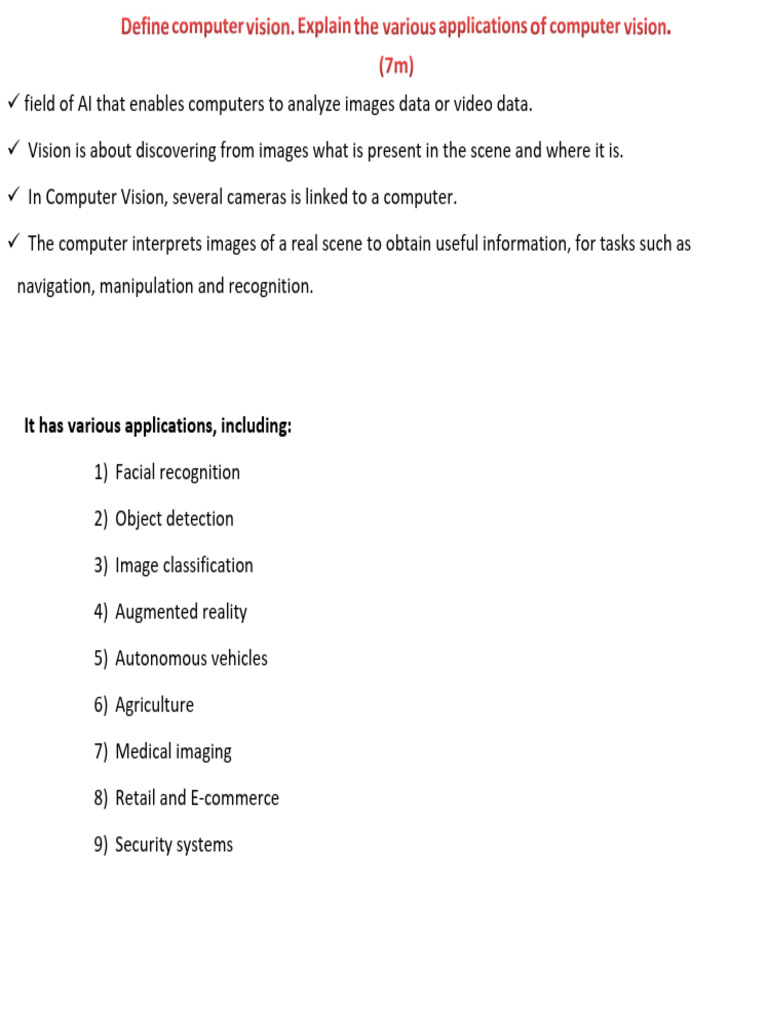 Computer Vision Basics and Image Digitization | PDF