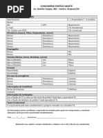 Cadastro de Moradores para Condomínio | PDF