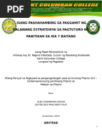 Sample Research Filipino | PDF