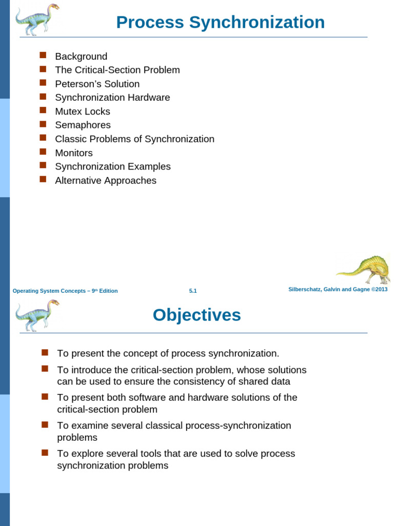 Process Synchronization Guide | PDF | Synchronization | Software Engineering
