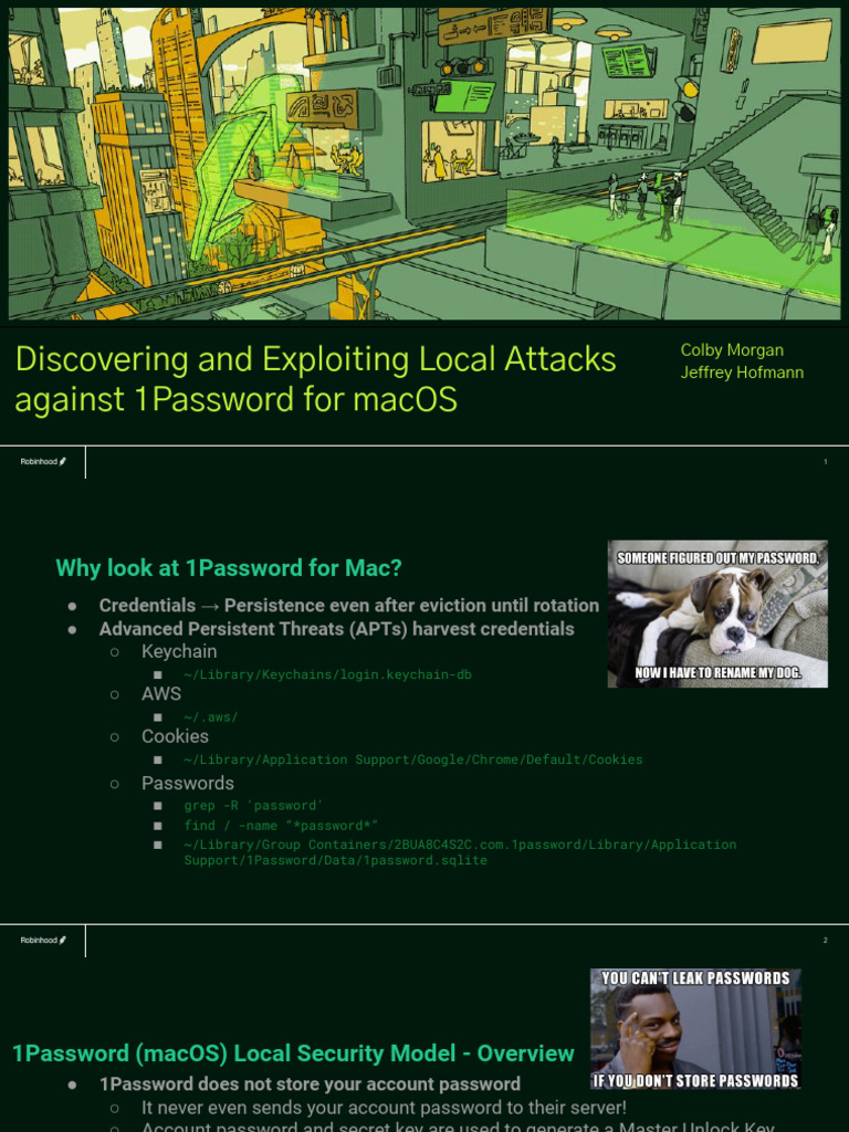 DEF CON 32 - Jeffrey Hofmann Colby Morgan - Discovering and Exploiting Local Attacks Against The ...