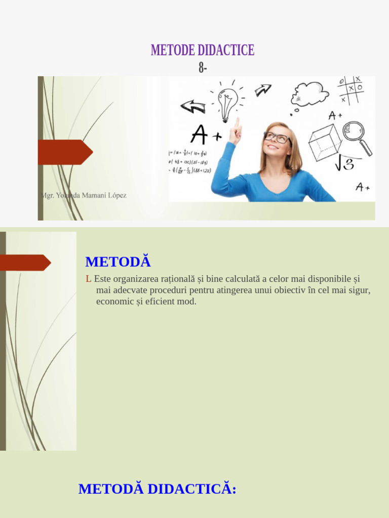 Metodele Didactice | PDF