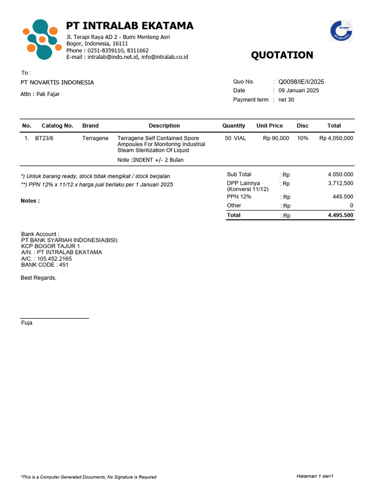 Q0098IEI2025 NOVARTIS | PDF