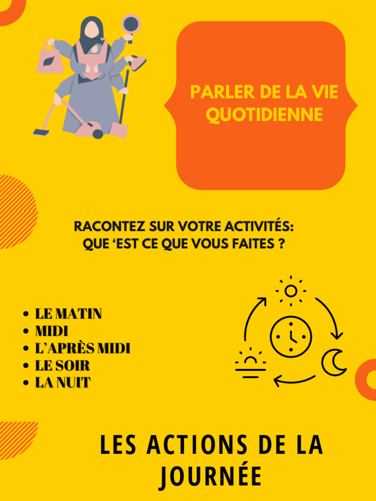 Routine Quotidienne Illustrée | PDF | Repas | Comportement nutritionnel ...