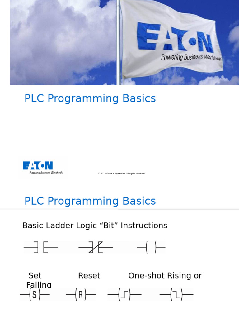 Basic Ladder Instructions R1.1 | PDF | Programmable Logic Controller | Timer