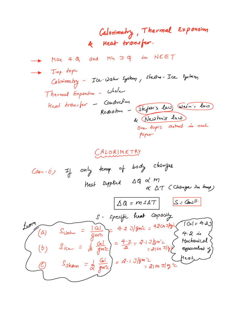 Thermal Physics | PDF