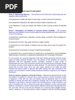 Ra 7394 Consumer Act of The Philippines Summary | PDF | Implied ...