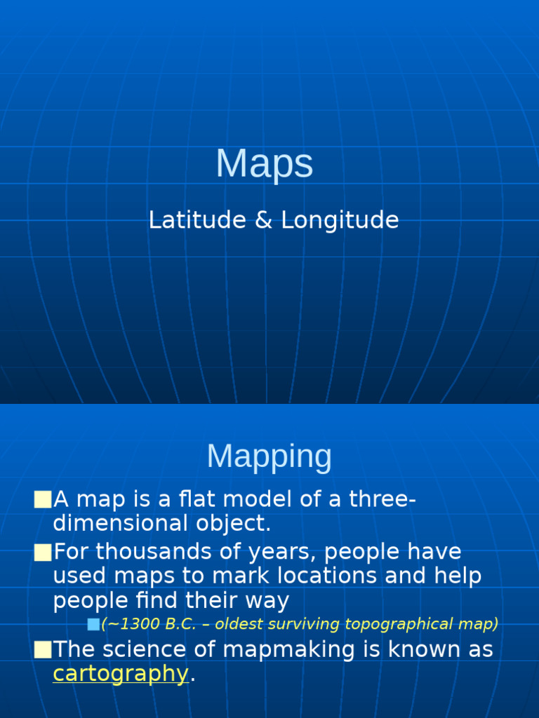 Day 17 to 19 - Mapping_Latitude & Longitude (1) | PDF | Longitude | Latitude