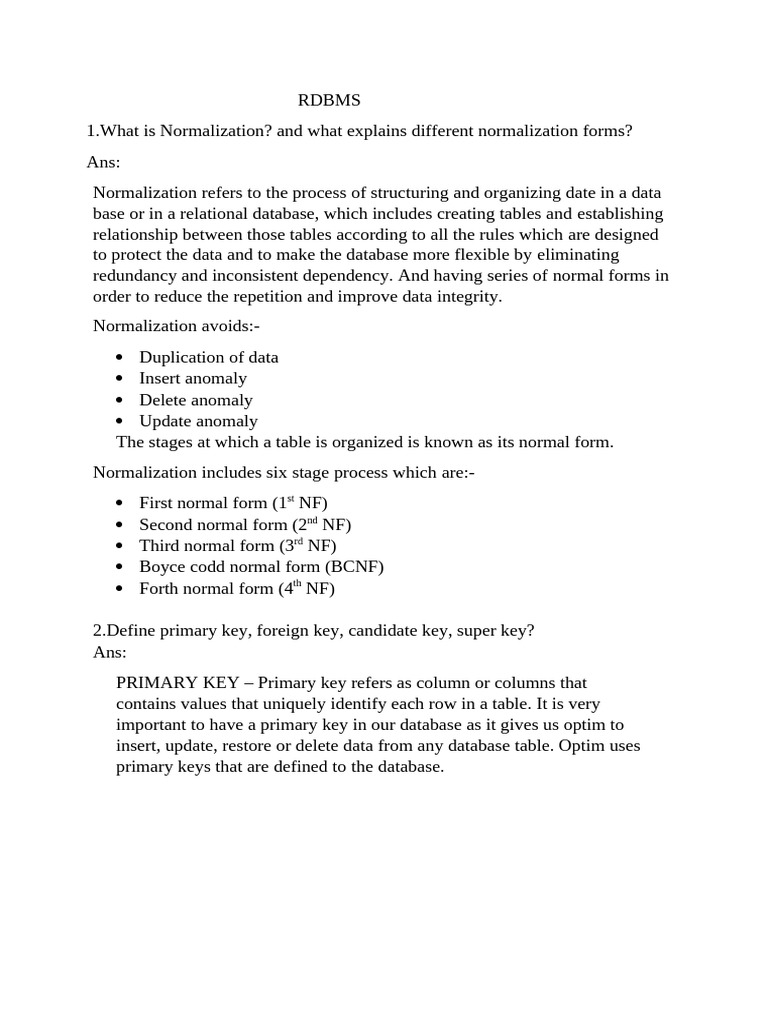 M1092187-RDBMS Assignment | PDF | Relational Database | Databases