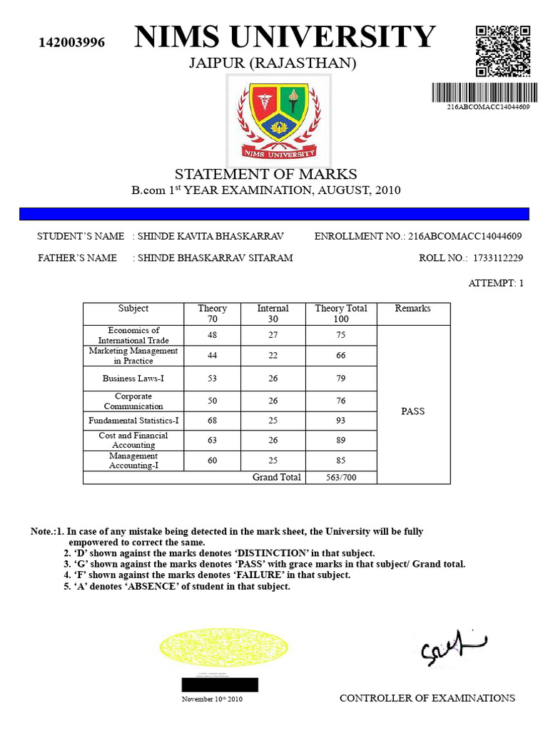 Nims University | PDF | Economies | Business
