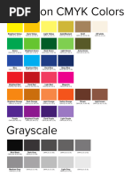 Print Color Test Page Cmyk 1 | PDF