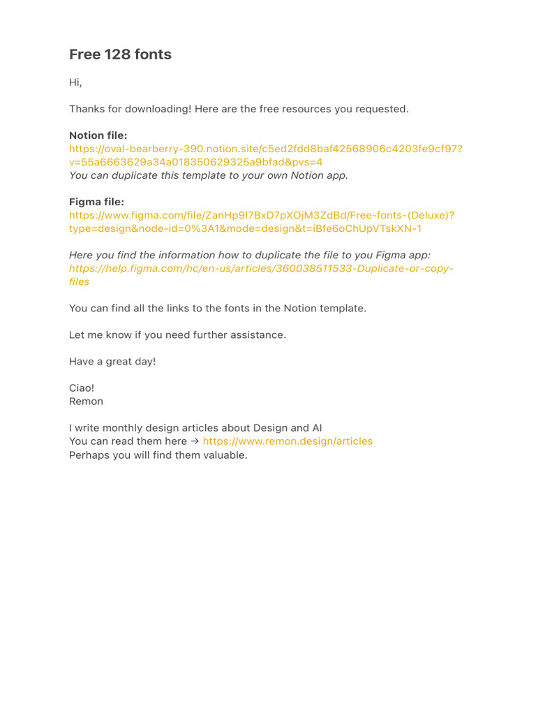 Free 128 Fonts | PDF