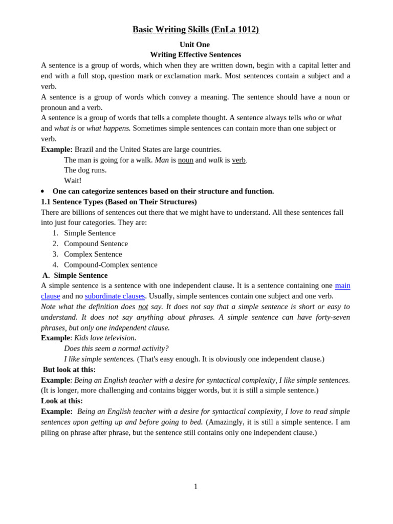 Chapter 1 Linear Equations N Their Interpretative Applications | PDF ...