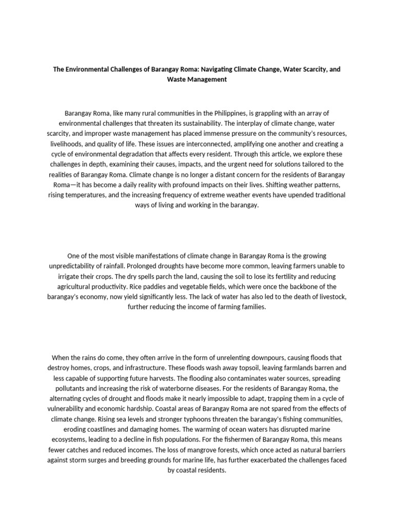 The Environment-WPS Office Halord | PDF | Agriculture | Water