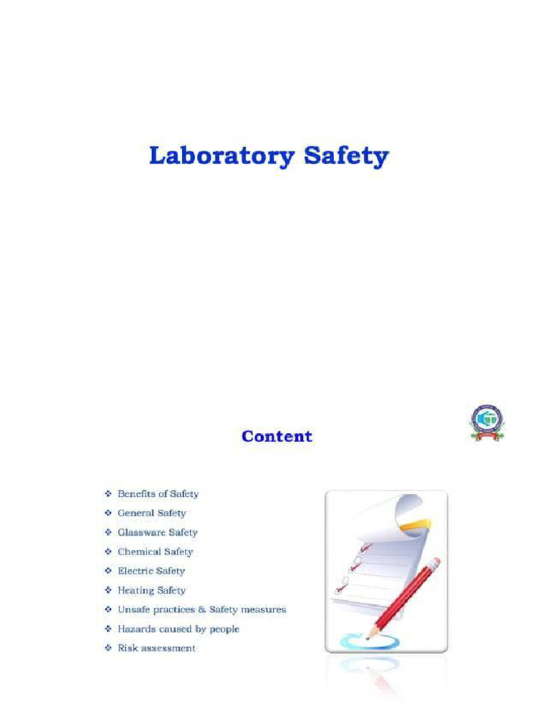 Lab Safety | PDF