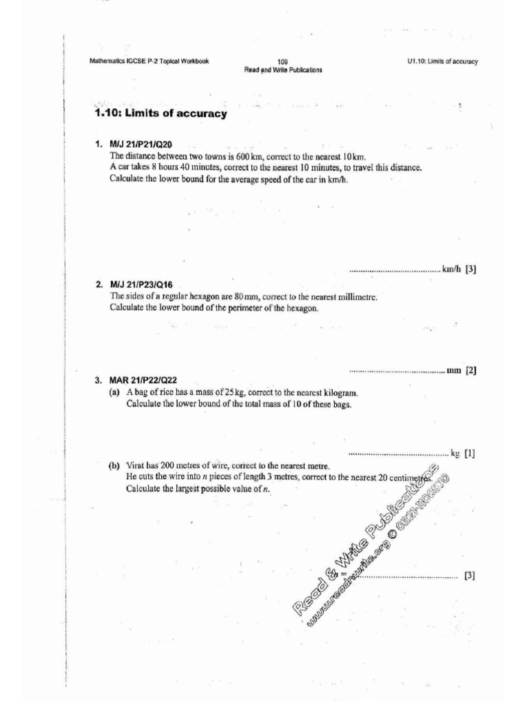 Limits of Accuracy | PDF