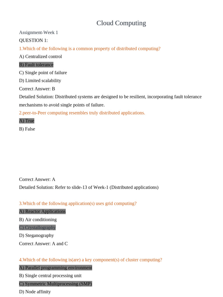 Cloud Computing Solution PDF | PDF | Cloud Computing | Open Stack